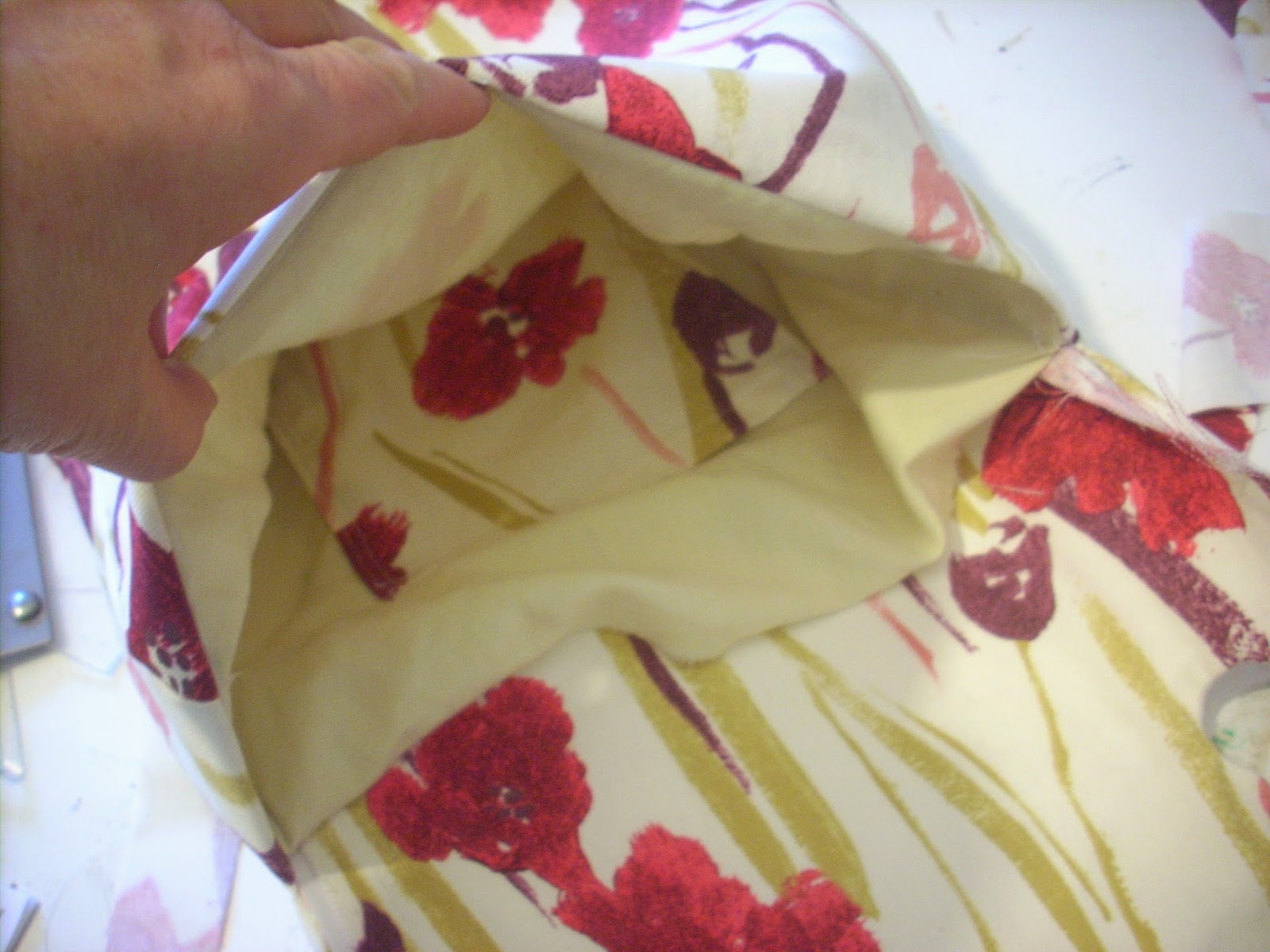 vintage beadery: The finished bag
