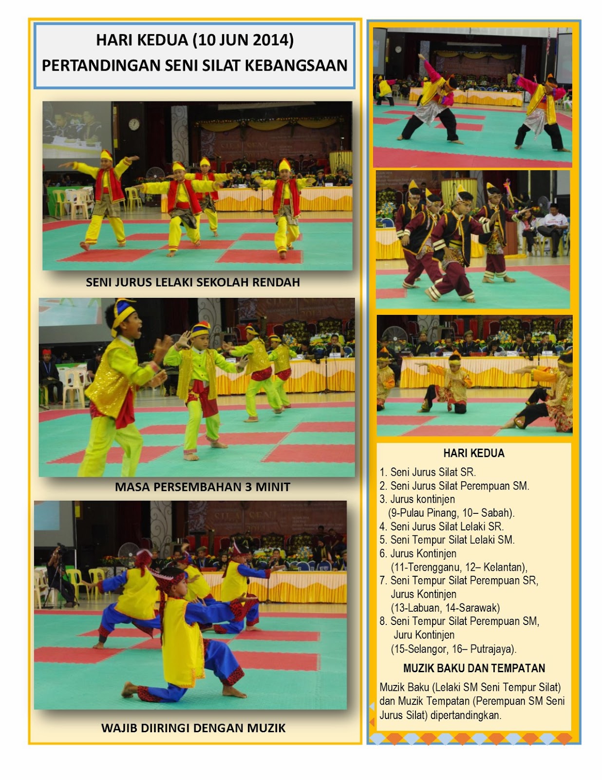 PERTANDINGAN SILAT SENI SEKOLAH-SEKOLAH MALAYSIA PERINGKAT KEBANGSAAN ...