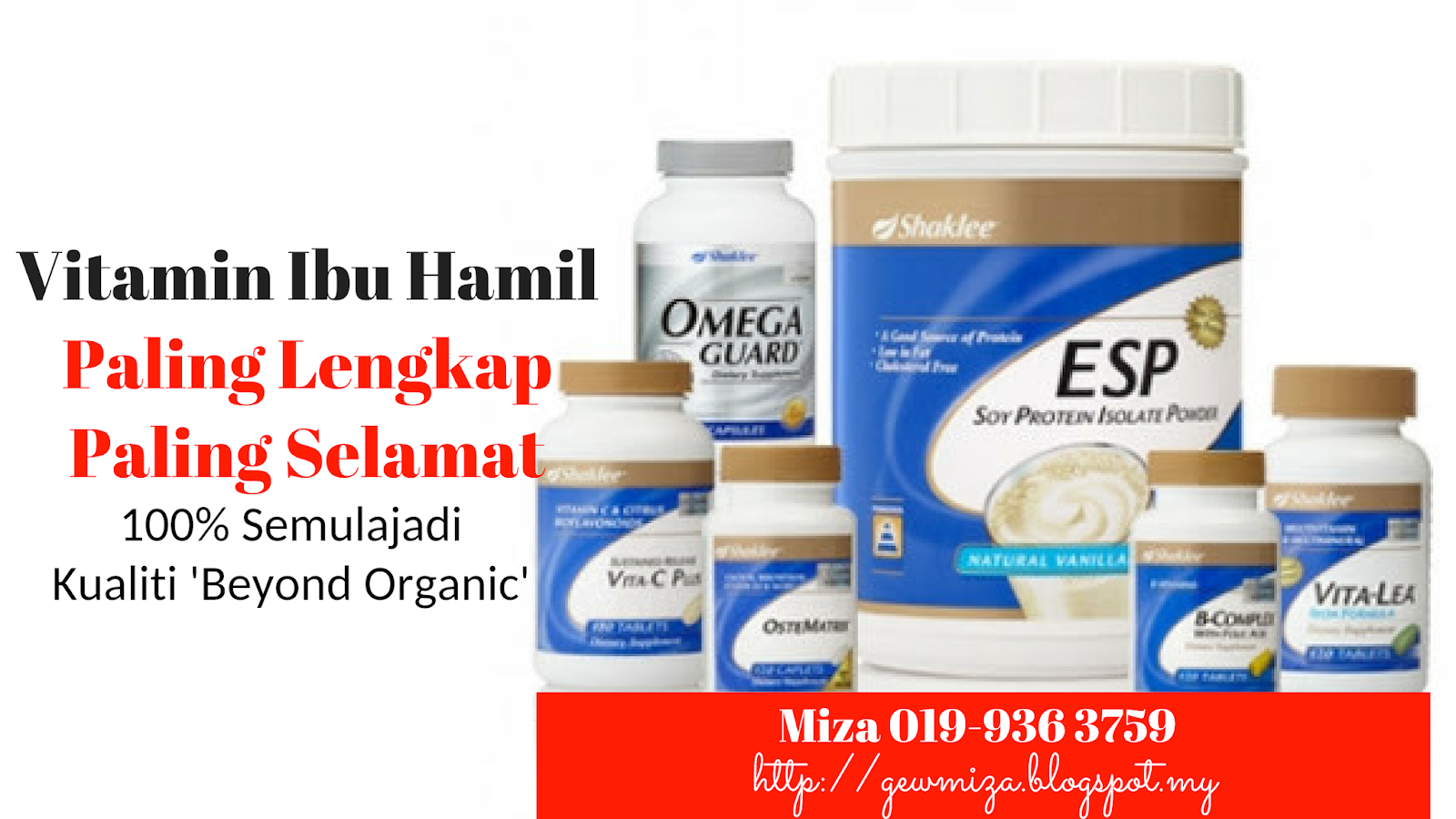 Set Hamil Shaklee - Vitamin Lengkap Dan Selamat Untuk Keperluan Nutrisi ...