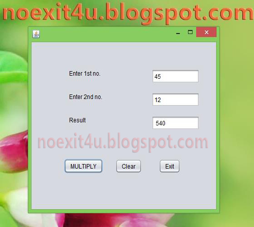 JAVA PROGRAM TO MULTIPLY TWO NUMBERS Noexit4u java-program-to-multiply-two-numbers-noexit4u