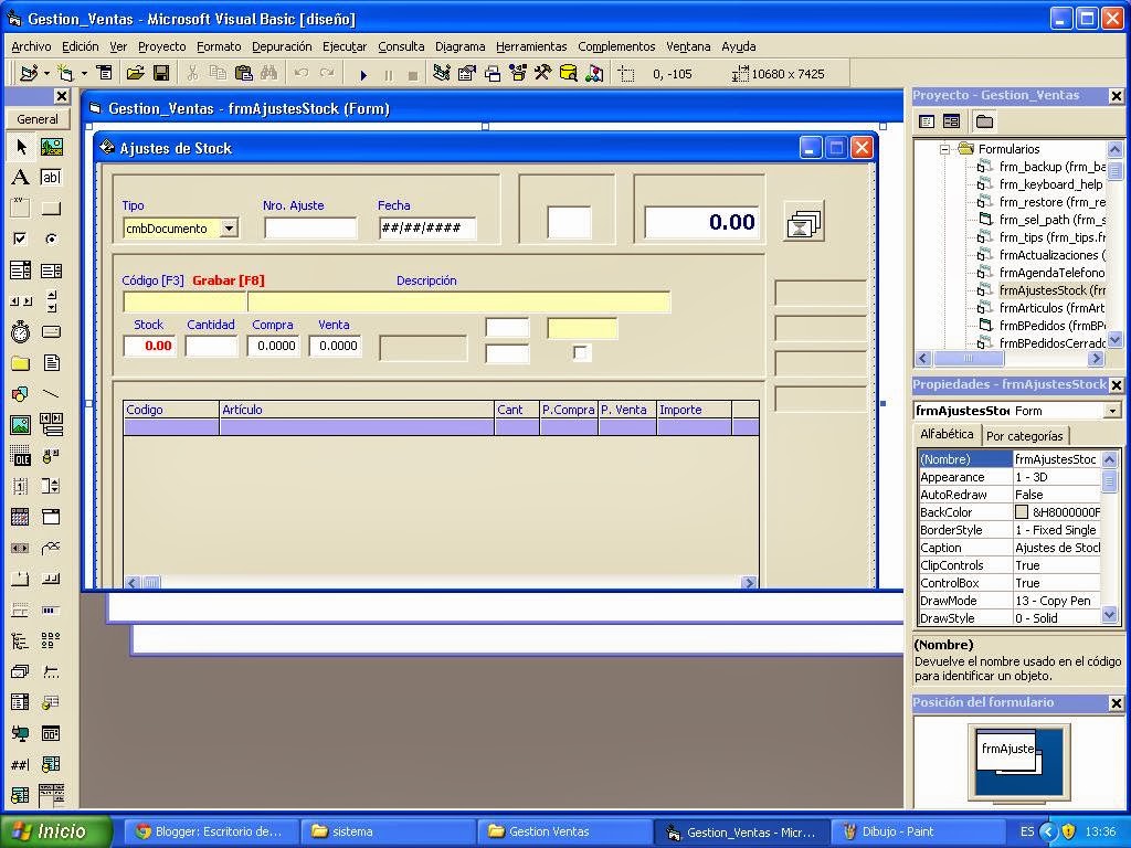 sistema de facturación con código fuente: sistema en visual basic