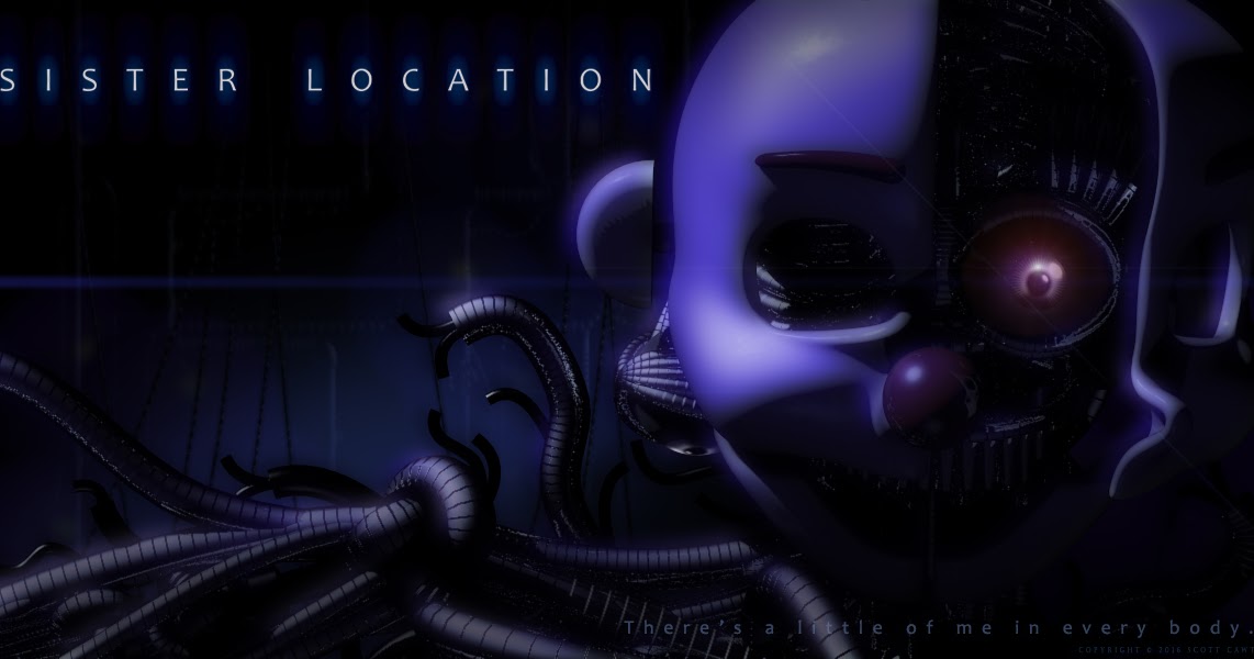 NUEVO TEASER DE SCOTT GAMES- FNAF SISTER LOCATION ¿EL HOMBRE MORADO ...