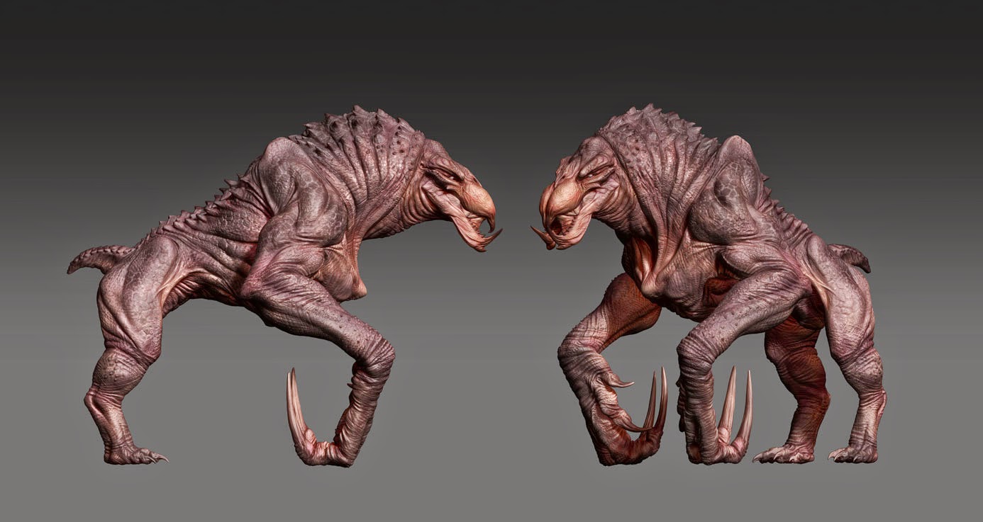 Graphite Dragons: Zbrush Creature Design