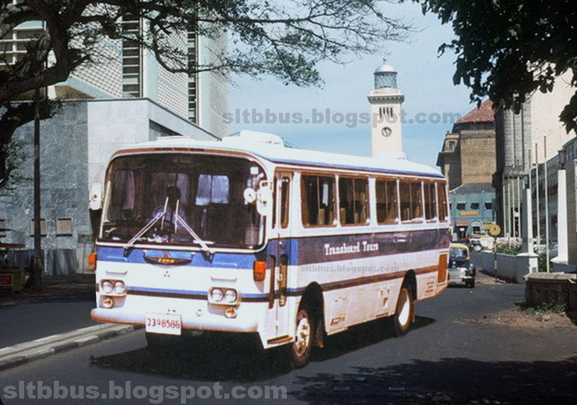 SLTB buses - ශ්‍රී ලංගම බස්: Kureha bodied Mitsubishi Fuso MR620 bus ...