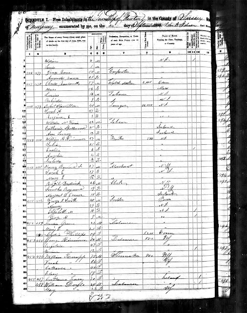 Genea-Musings: Treasure Chest Thursday - 1850 U.S. Census Record for ...