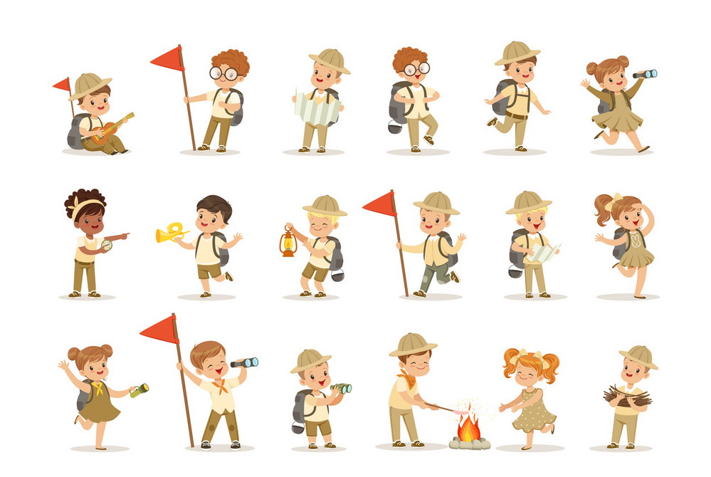 Kumpulan Gambar Kartun Lucu Pramuka - Kompi Pramuka