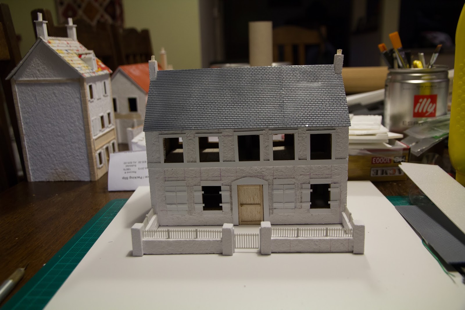comdotski's gaming blog: 28mm Scratch Build Buildings