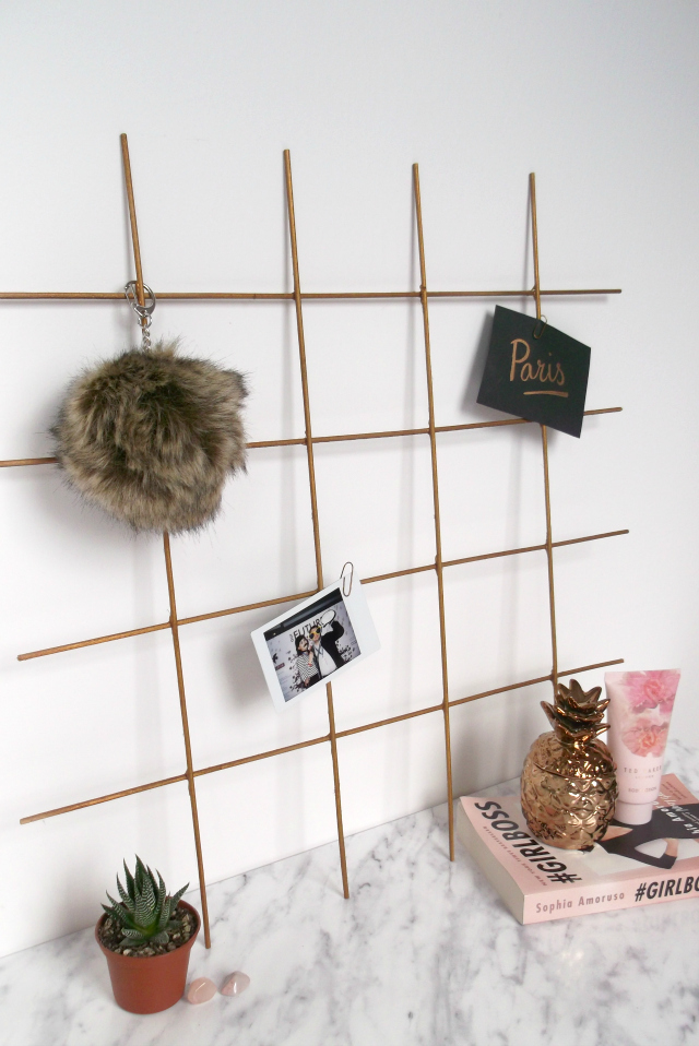 DIY Wire Grid | Inspirációs Rács | Nik's Box