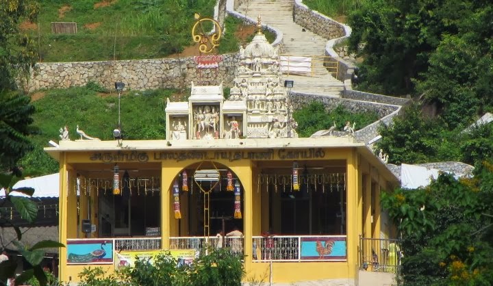 Saratha Devi: Arulmigu Bala Thandayuthapani Hilltop Waterfall temple ...