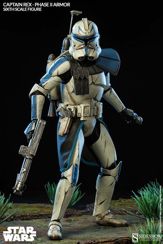 Star Tuga Wars: Star Wars Captain Rex Phase 2 Sideshow