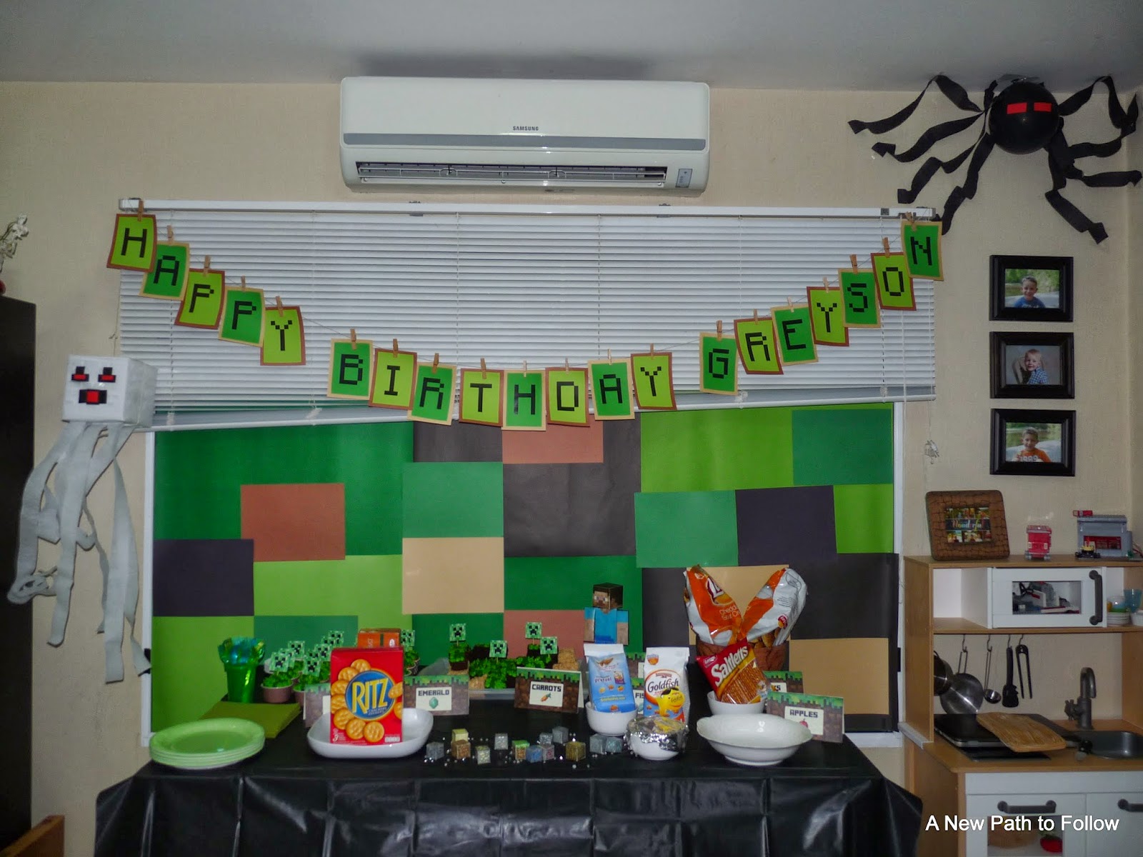 A New Path to Follow: How to throw a Minecraft Party