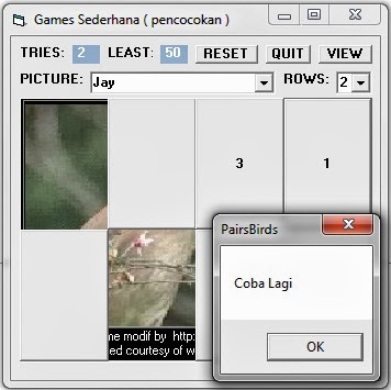 Game Sederhana dengan Visual Basic 6.0