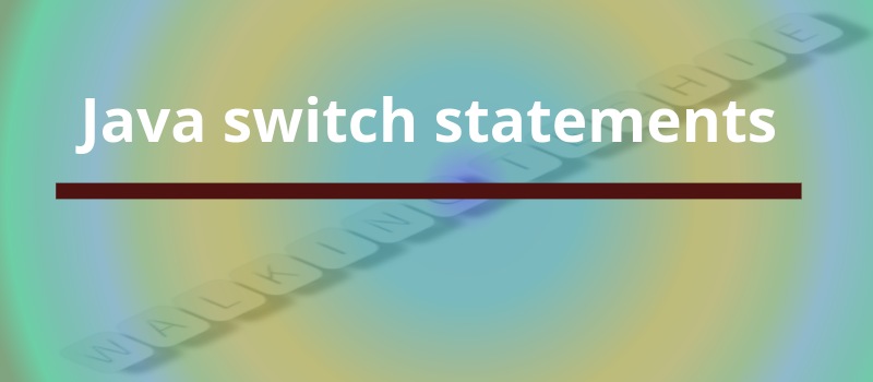 Switch Statement In Java - Walking Techie