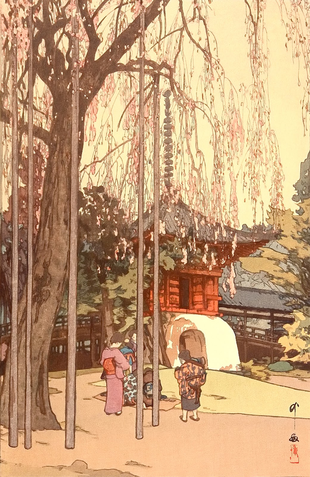 Hiroshi Yoshida | Landscape painter / printmaker | Tutt'Art@ | Pittura ...