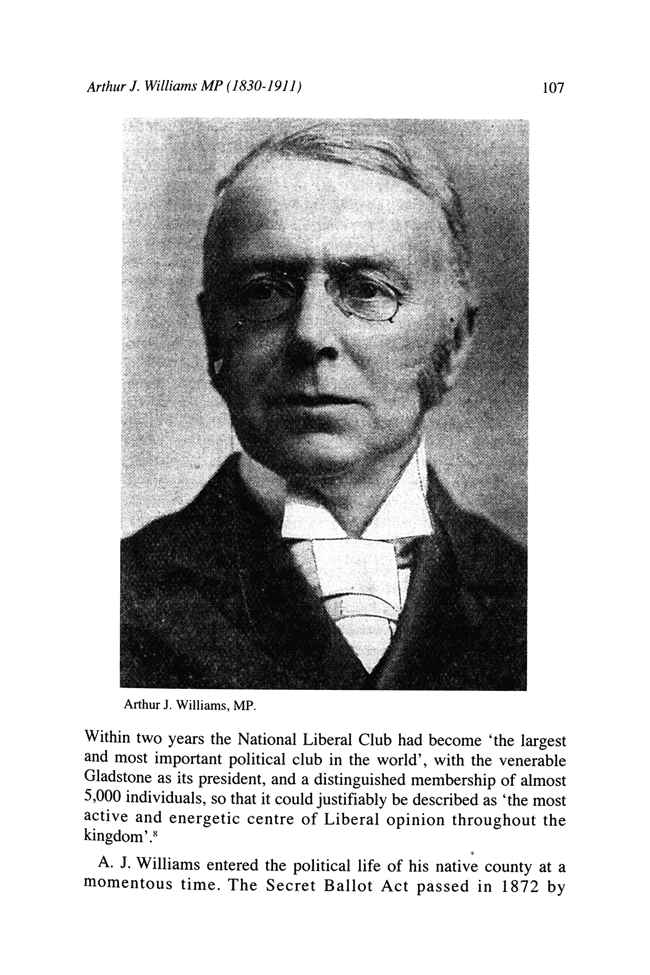 Clarke Chronicler's Politicians: 1041 Arthur Williams