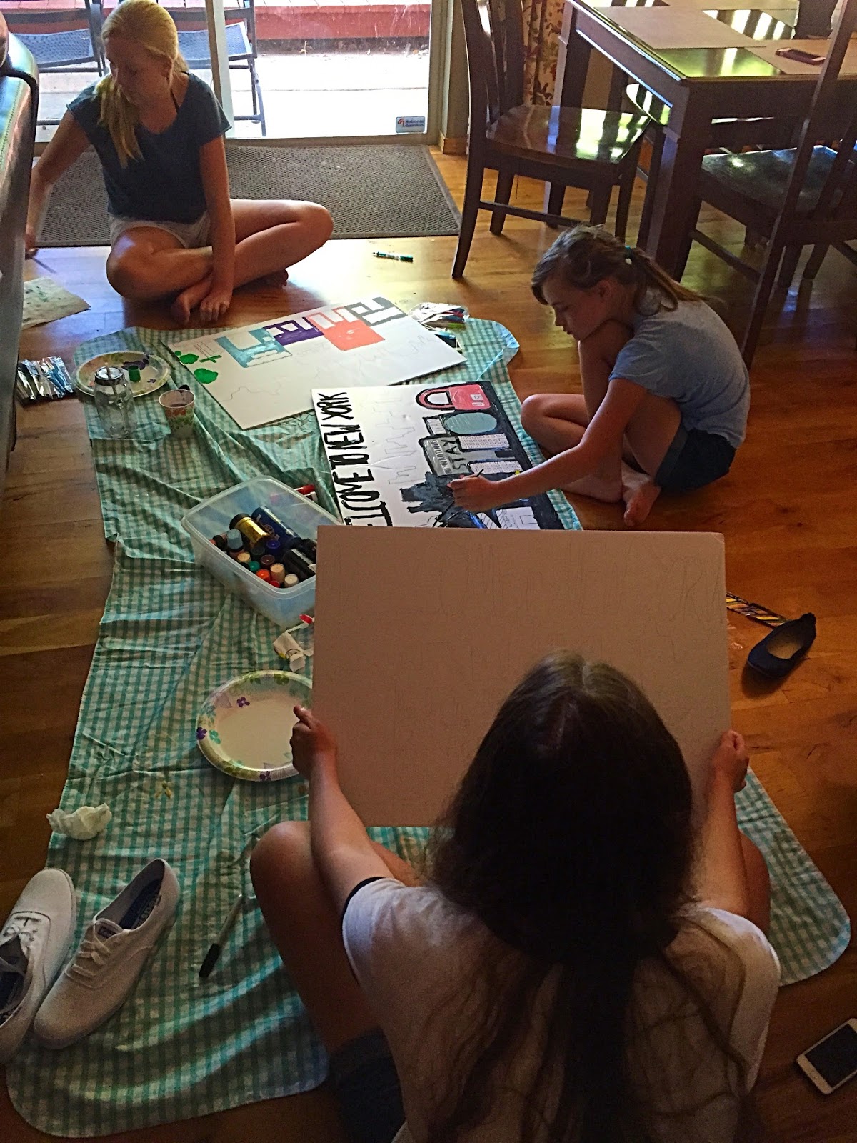 Adventures of the Girls and their Little Brother: Concert Posters!