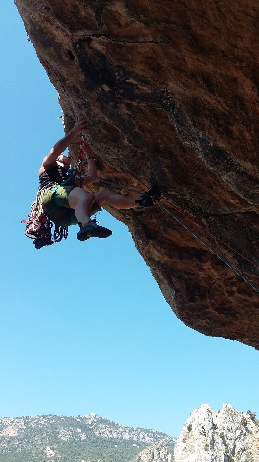 LO GALL: Roc & Roc + Popeye, 7a (6a+ ob, 90 mts), Santana