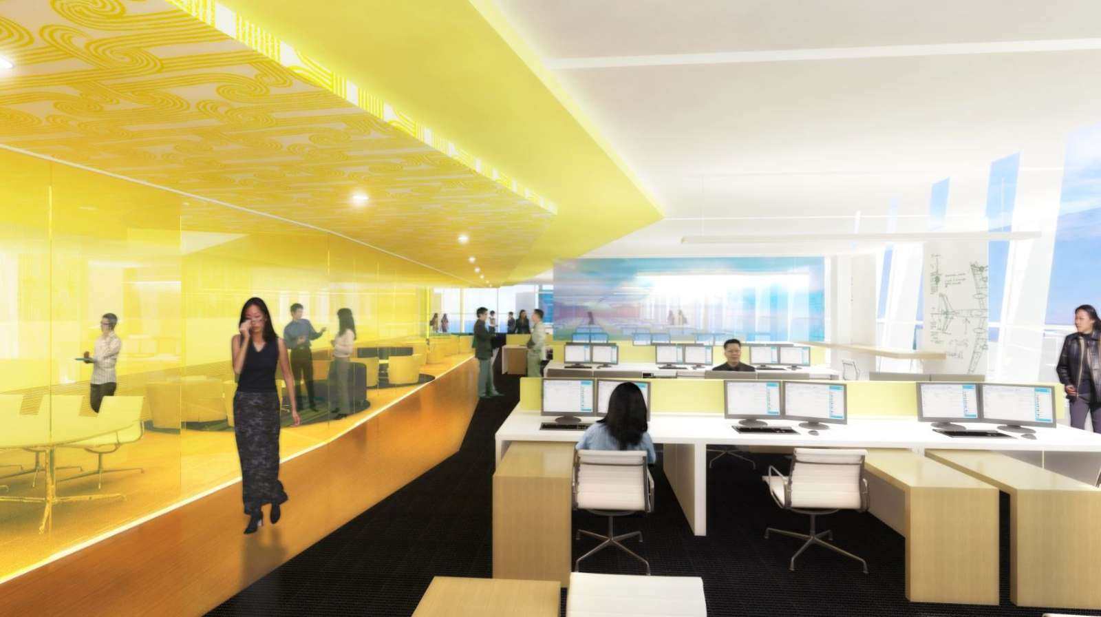 architecture now and The Future: TENCENT CORPORATE HEADQUARTERS BY NBBJ