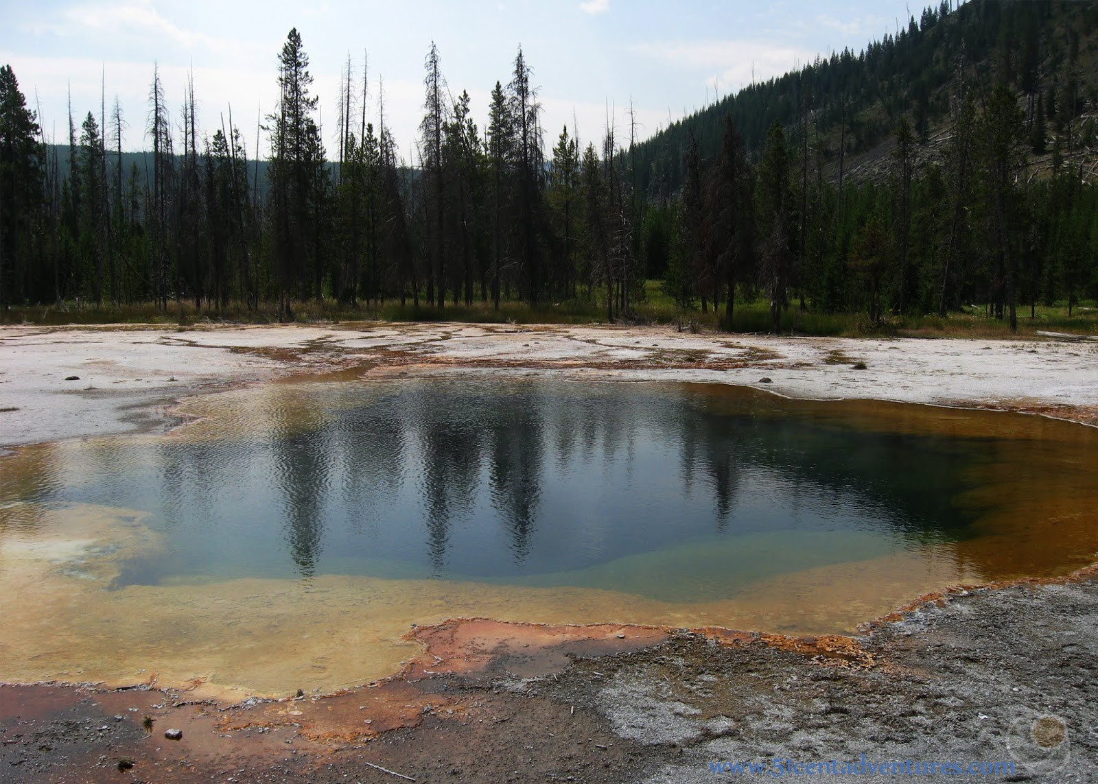 51 Cent Adventures: Black Sand Basin - Yellowstone National Park.