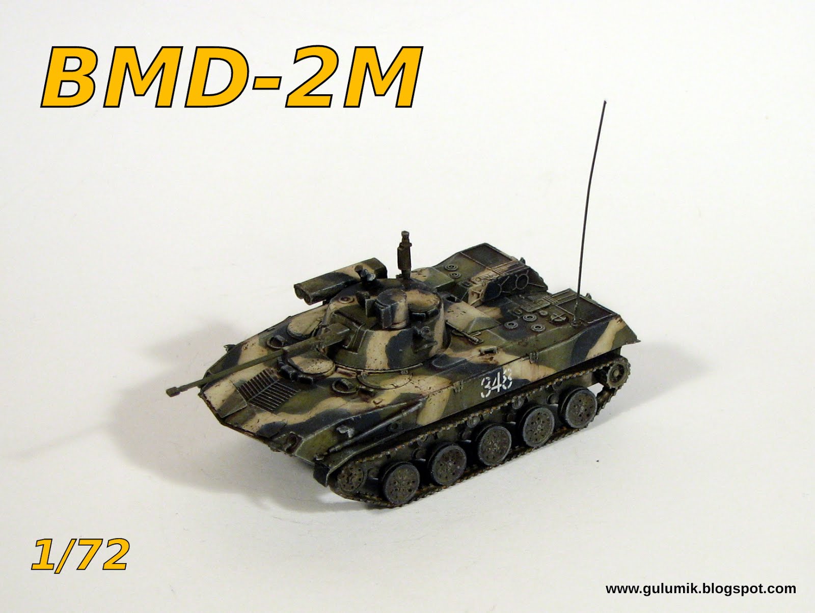 Gulumik Military Models: BMD-2M 1/72