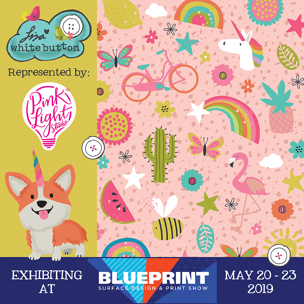 print & pattern: BLUEPRINT 2019 - pink light studio