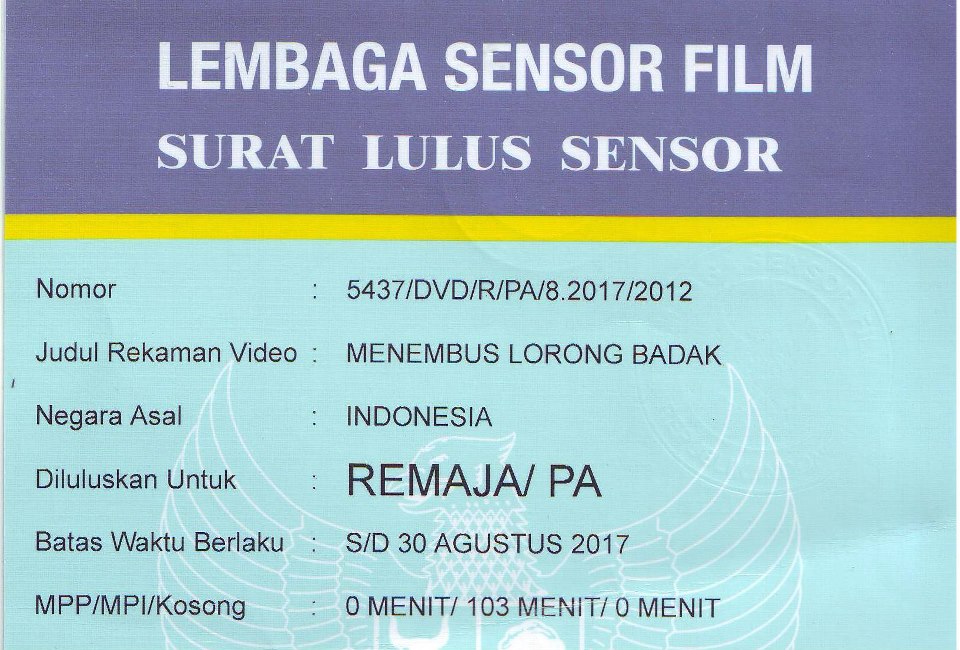 Film MLB Dinyatakan Lulus Sensor ! - KREMOV PICTURES