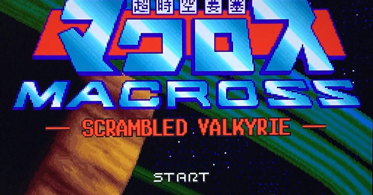 Retro Gamer Randomness: Macross: Scramble Valkyrie for the SNES