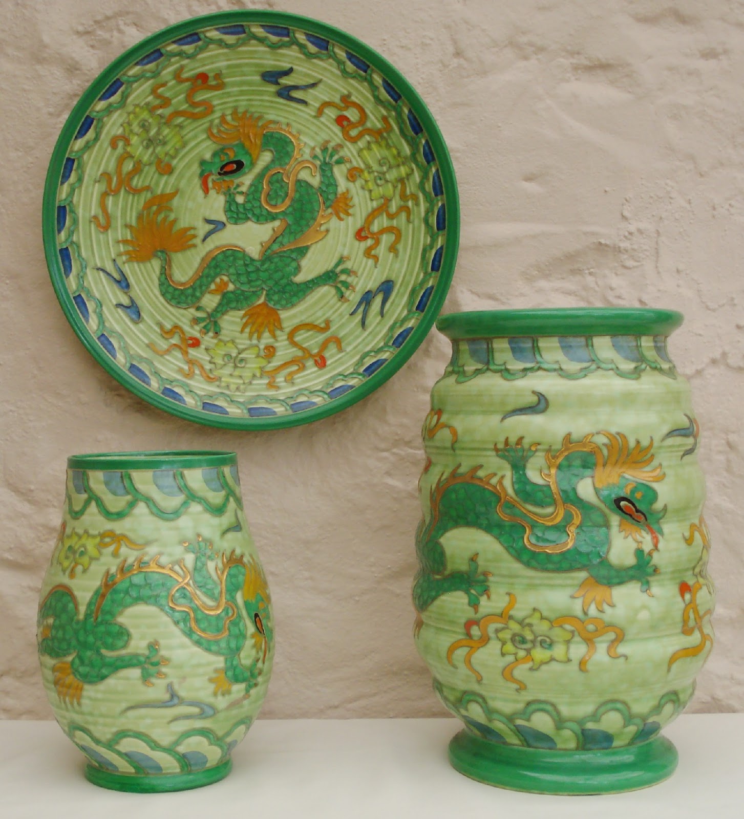 Crown Ducal & Charlotte Rhead Pottery: 4511 - Manchu