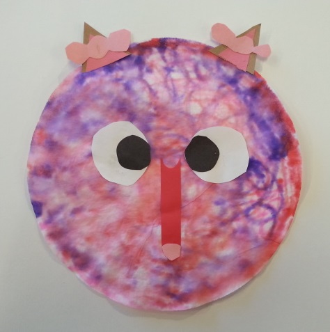 a faithful attempt: Tie Dye Coffee Filter Creatures