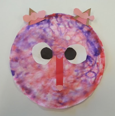 a faithful attempt: Tie Dye Coffee Filter Creatures