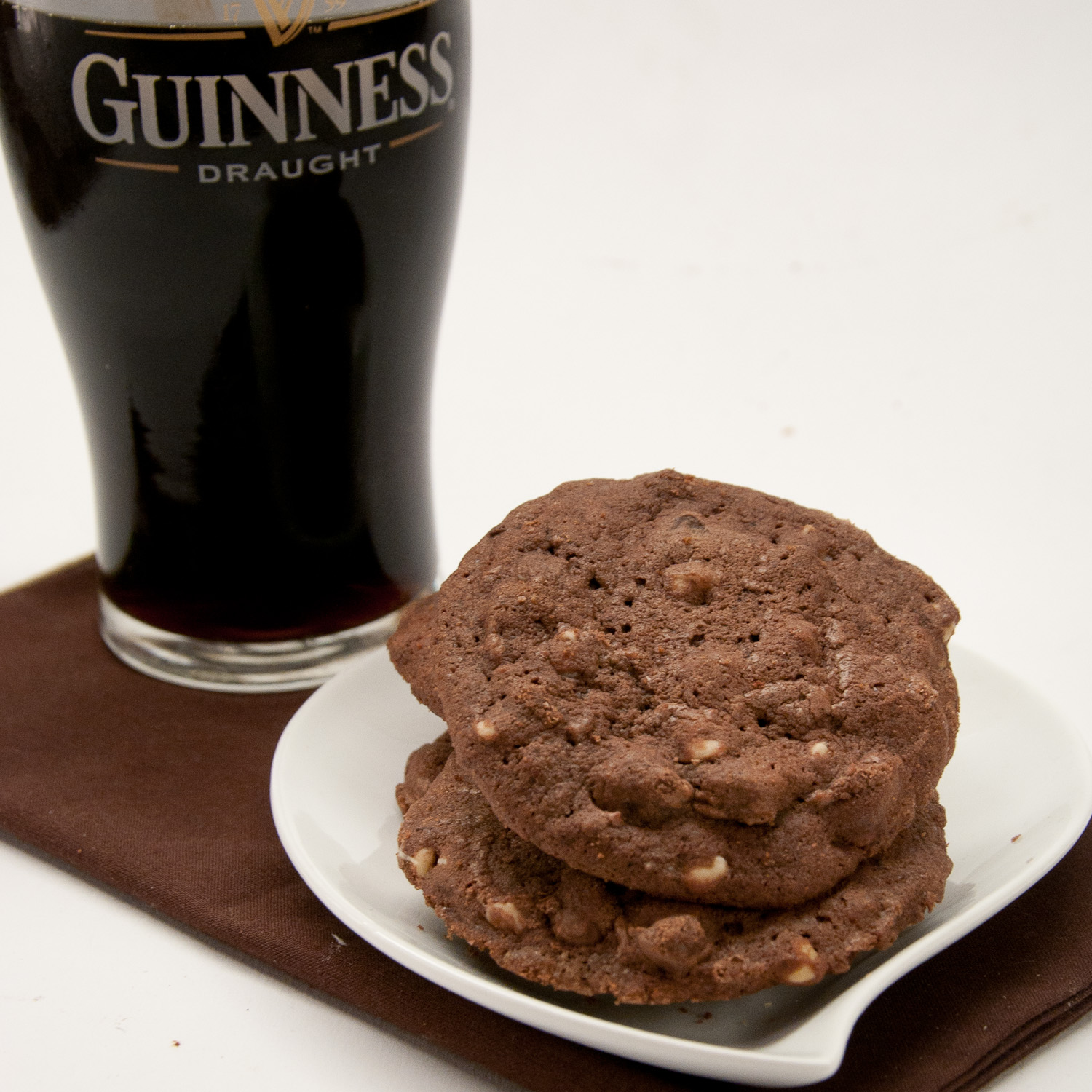 Sweet Twist of Blogging: Guinness Chocolate Cookies - 12 Days of ...