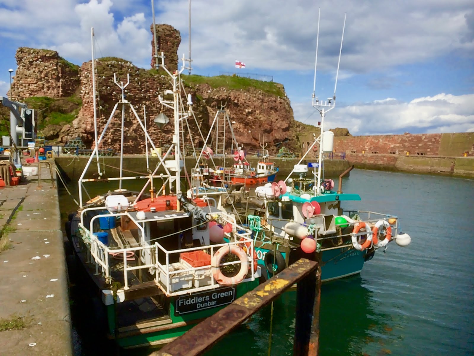 Days out in the Borders : Dunbar Castle
