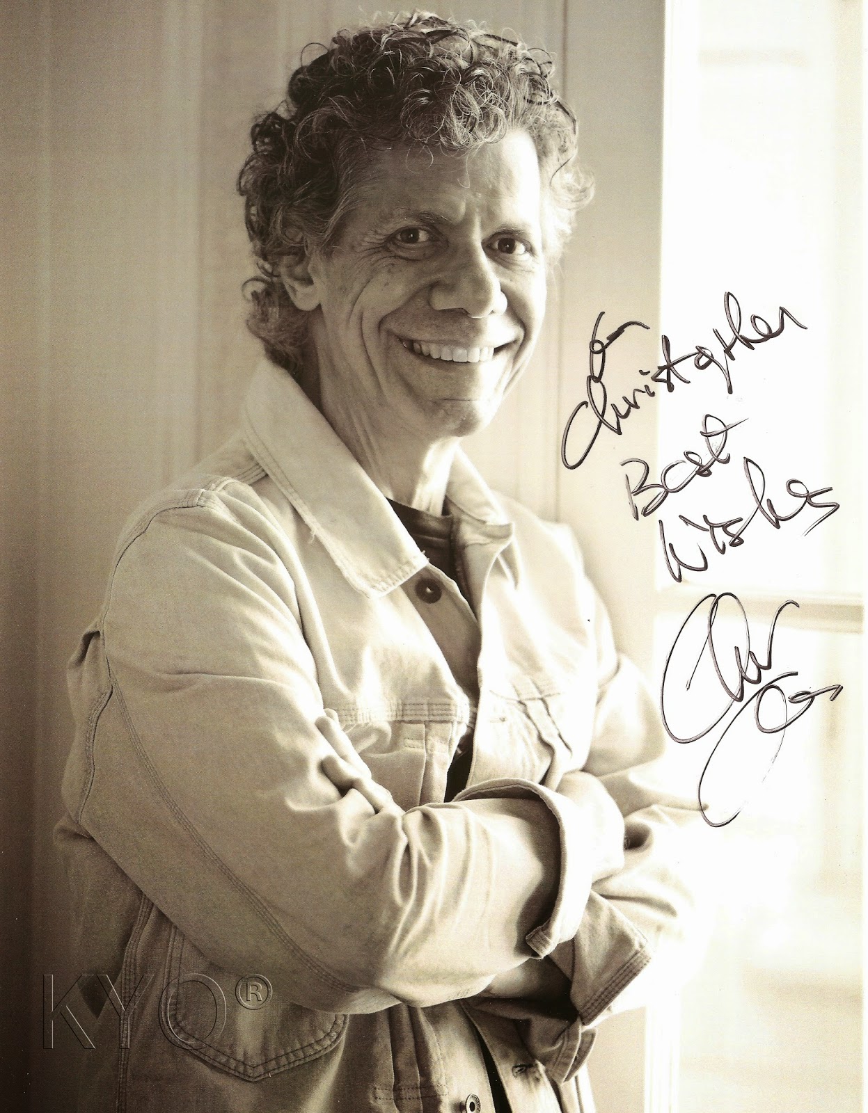 Chris Autographs: Chick Corea