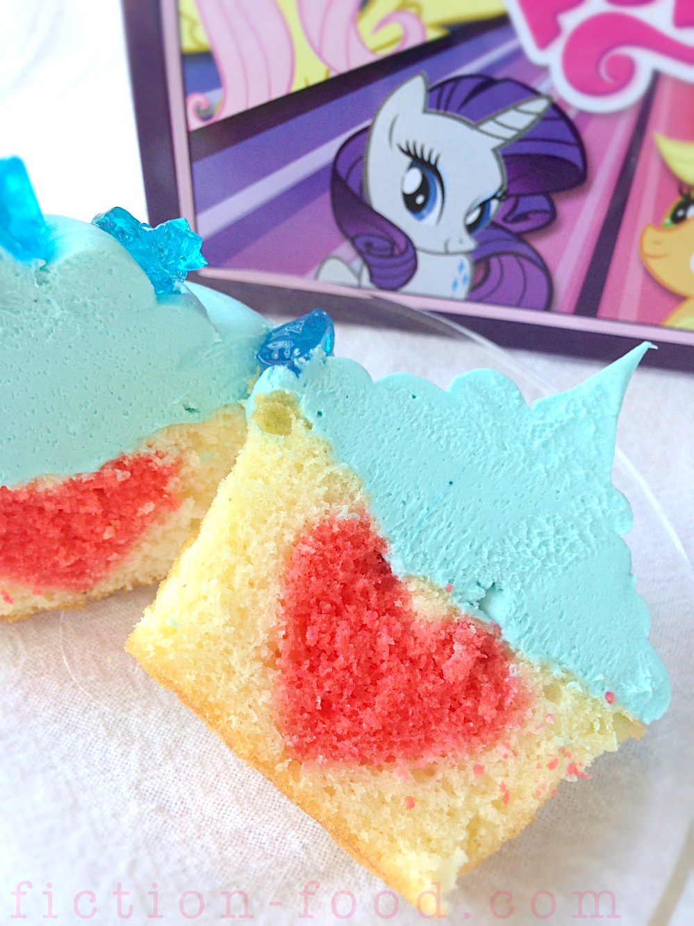 Fiction-Food Café: Sapphire Cupcakes from "My Little Pony: Friendship ...