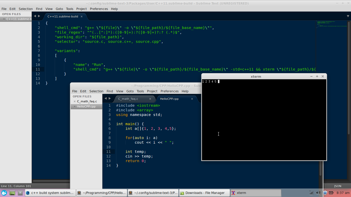 Sublime text 3 build system - lopezbb