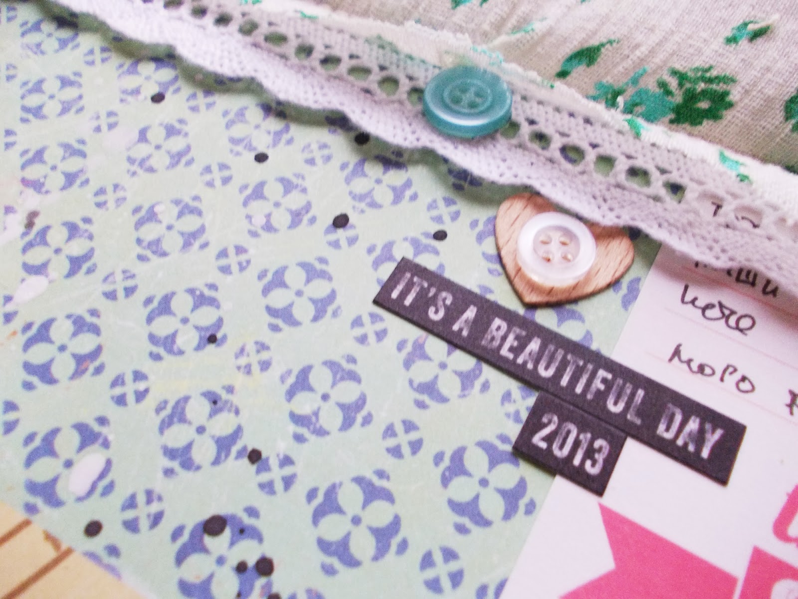 The Diary of Cards: soft layout