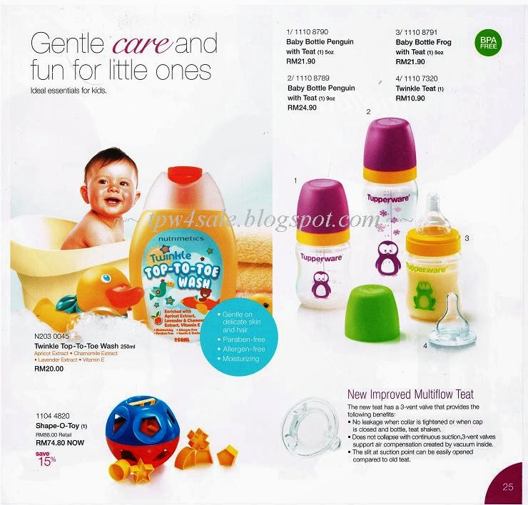 Complete Catalogue 1, 2014 - Tupperware & Nutrimetics