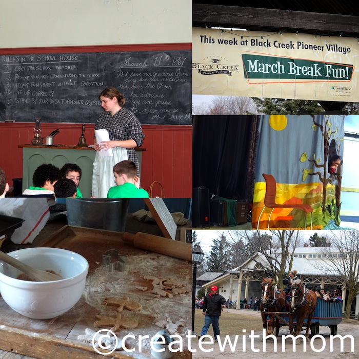 Create With Mom: Black creek pioneer village