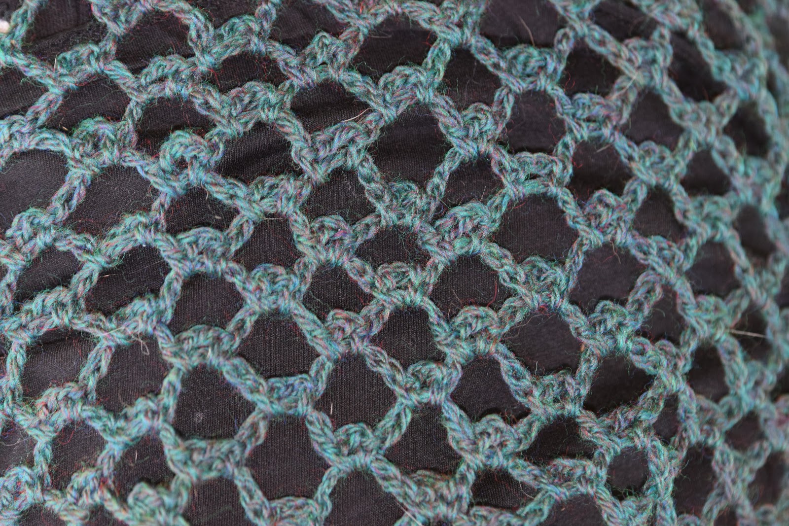 Peacock Picot Lace Scarf