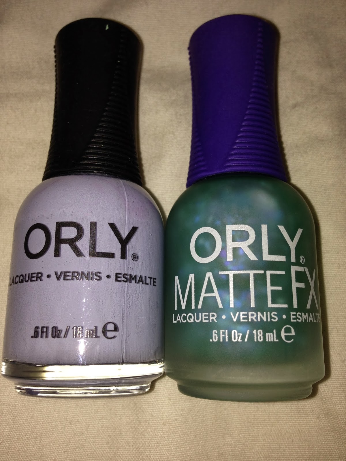 Nail Art Jenn Presents:: Product Review - Orly Matte FX Flake Top Coat