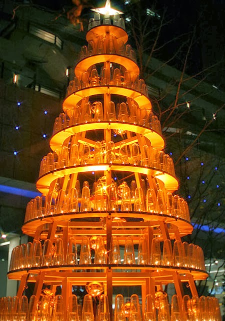 The Art Of Up-Cycling: Eco Friendly Christmas Trees - Reuse Repurpose ...