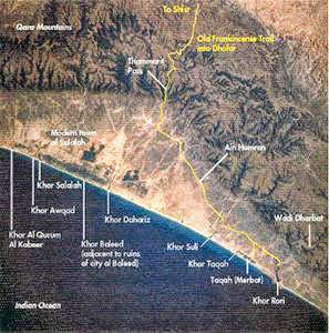 Salalah - Dhofar region in Sultanate of Oman: land of Bountiful, as ...