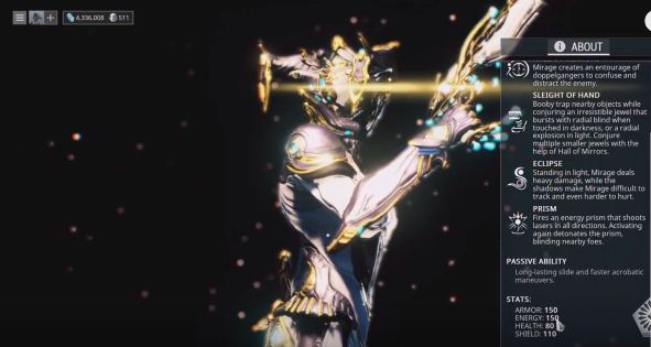 Warframe: Find the Right Relics to Get Mirage Prime for Free