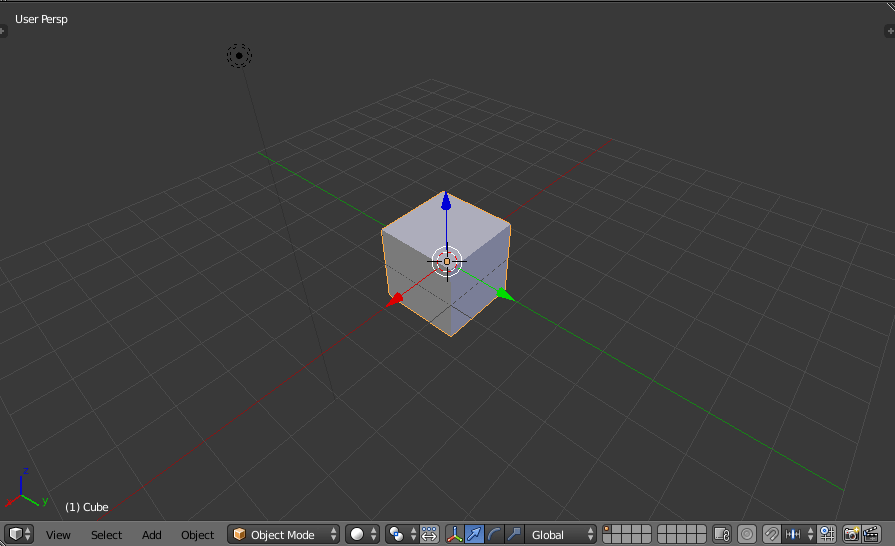Jendela 3D Viewport Editor pada Blender | DELOREAN