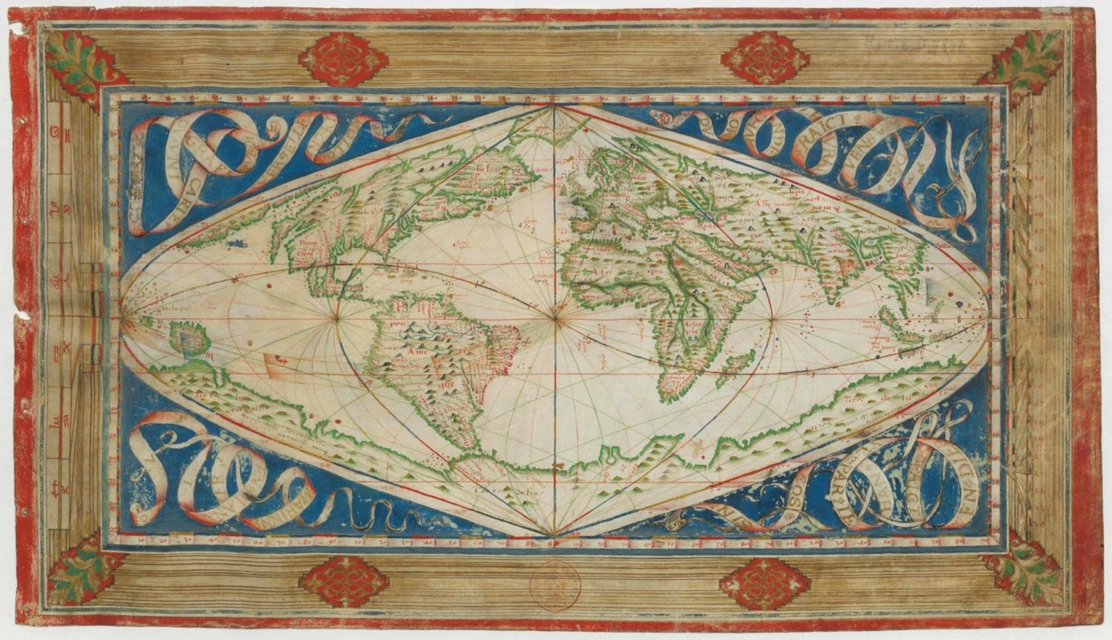 World Map 16th Century | Ancient world maps
