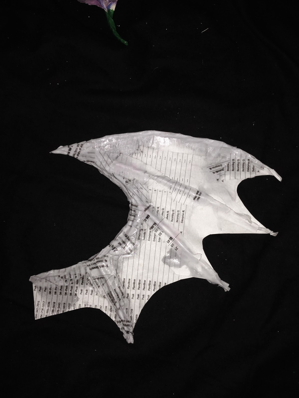 Paper Mache Fairy and Fantasy Whimsy: Dragon Wing Whimsy Paper Mache ...