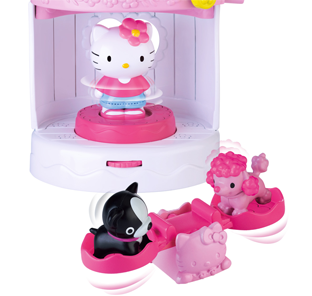 Happy Toys World: Hello Kitty Playset Toys: Cosy Condos - L'appartement ...