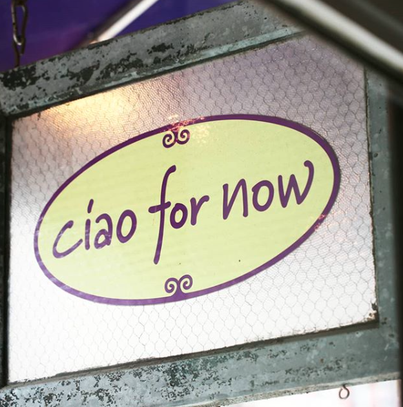 EV Grieve: Ciao for Now starting a Tuesday evening soup service