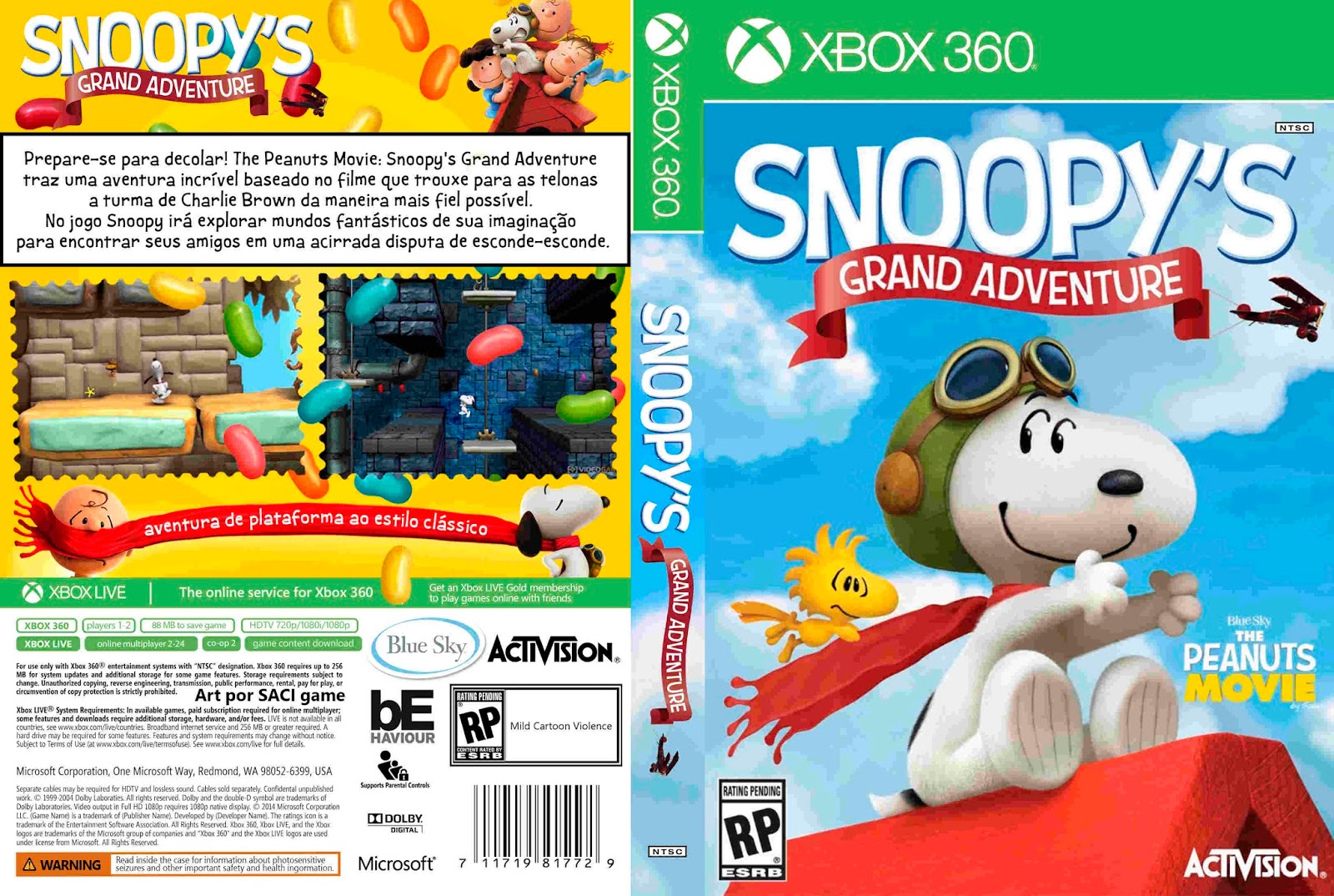 Ruy Games: Carlitos and Snoopy The Videogame