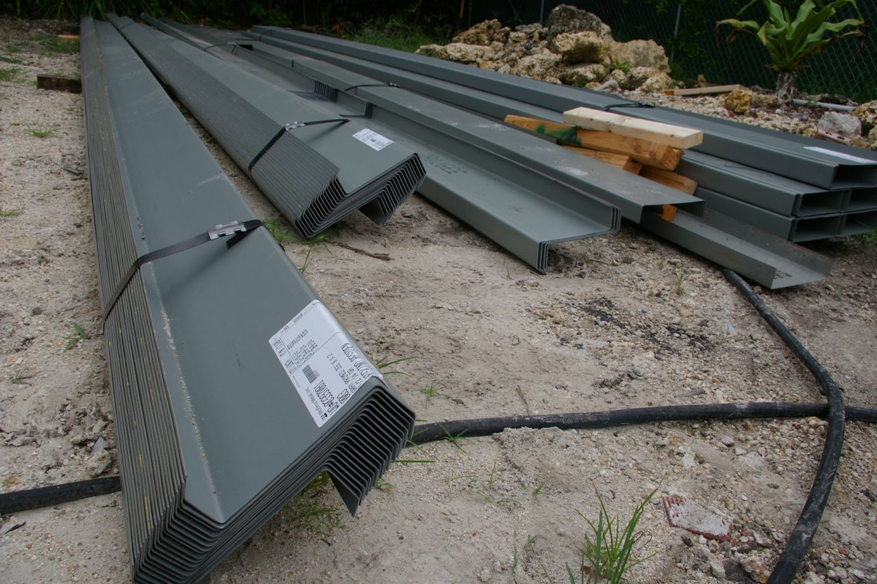 tin box: purlins, continued